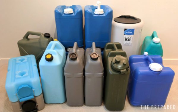 Best Emergency Water Storage Containers for Home – The Prepared