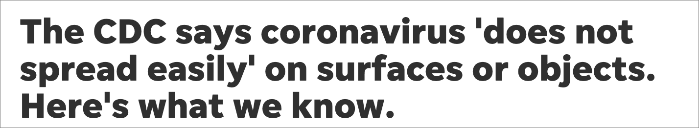 Fact-checking the CDC’s new guidance: you should still disinfect ...