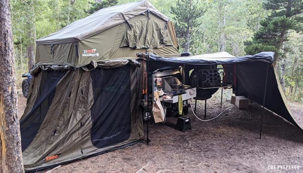 Overland camping trailers for bug outs? Review of the Turtleback ...