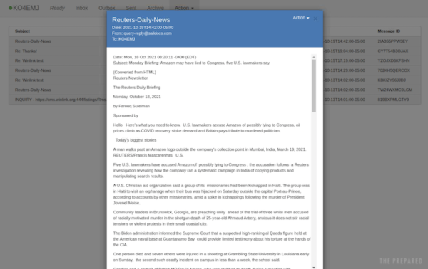 Send email over ham radio with Winlink – The Prepared